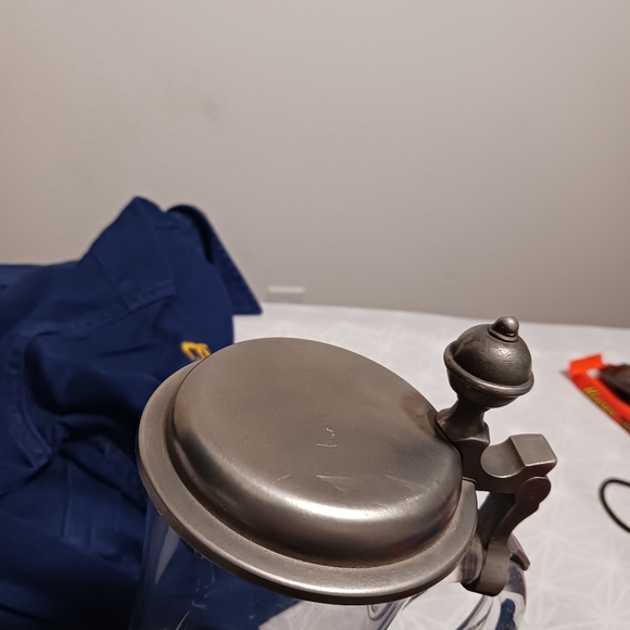 WMF | Dining | Wmf Glass Stein With Pewter Lid From Germany | Poshmark